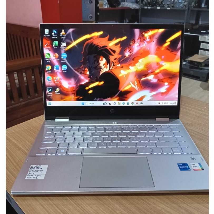 Jual Laptop Hp Pavilion x360 Core i5-1135G7- Laptop HP Touch Screen ...