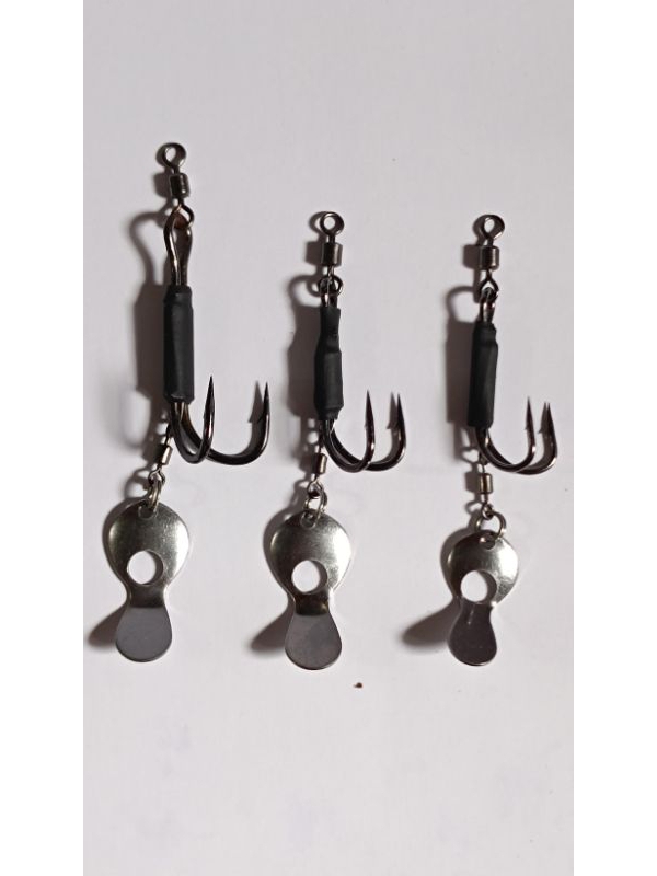 Jual Double Hook rakitan merk FOHU/KENZI/BLACKBULLS | Shopee Indonesia