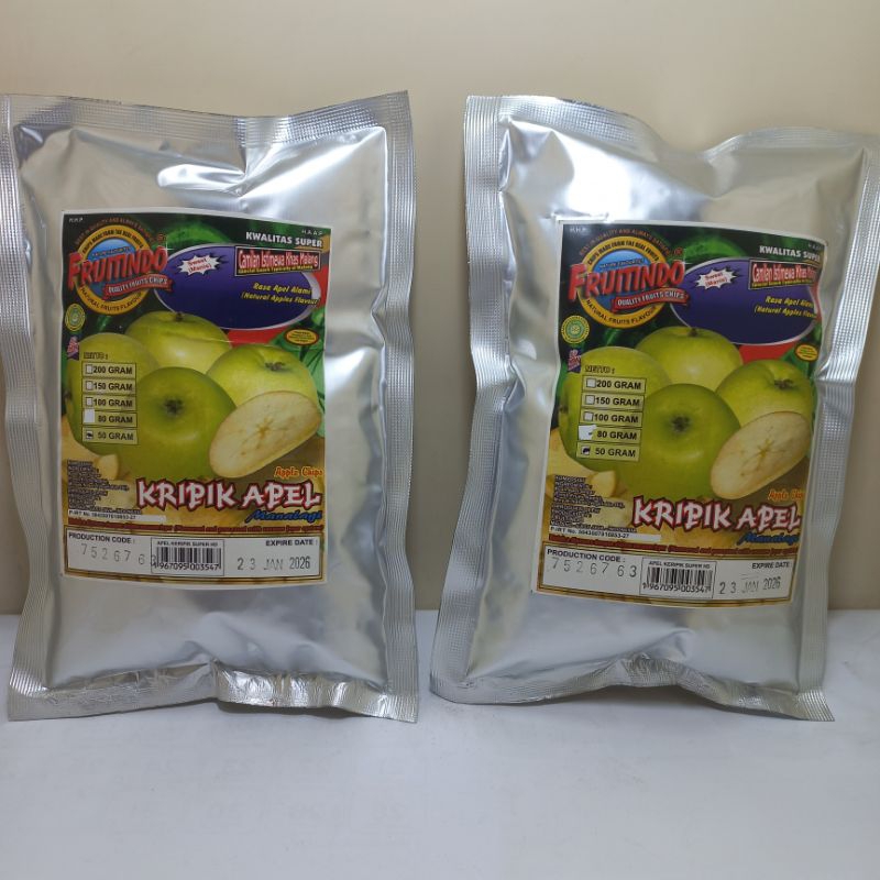 Jual Kripik Apel(super)"Fruitindo". | Shopee Indonesia