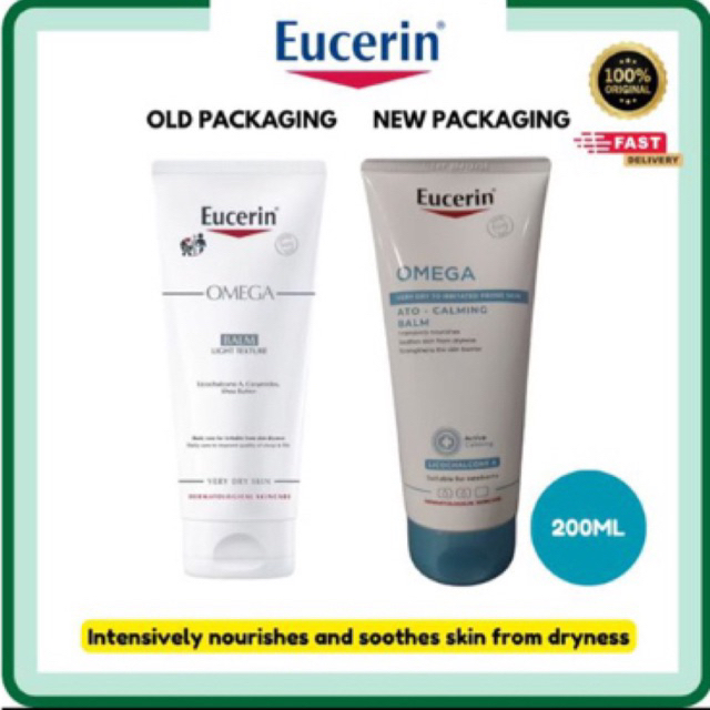 Jual Eucerin omega ato calming balm 200 ml | Shopee Indonesia