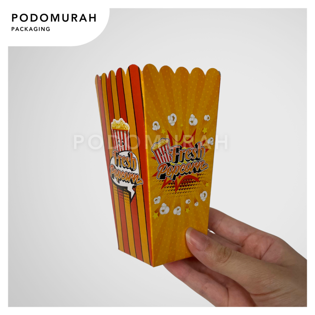 Jual Box Pop Corn / Tray Popcorn / Kotak Pop Corn / Tempat Popcorn Siap ...