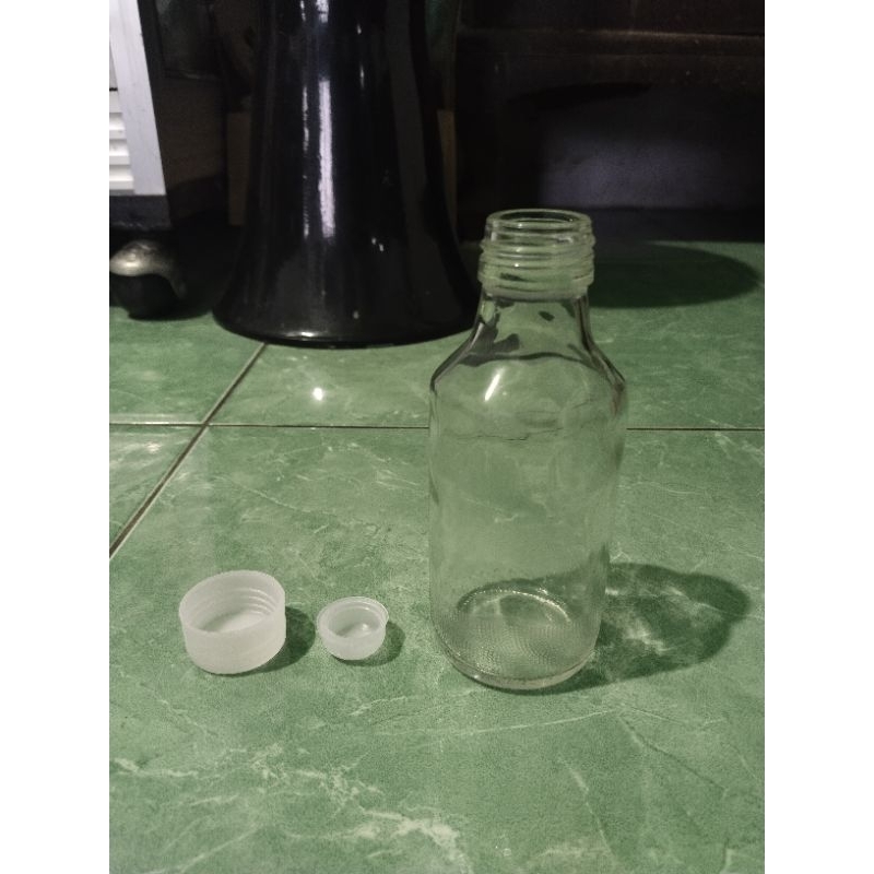 Jual Botol Kaca UC 1000 140ml/Botol Madu/Botol Kaca Bersih+tutup luar ...