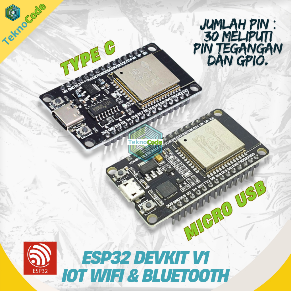Jual Esp32 Esp 32 Devkit V1 Wifi Bluetooth Iot Devlopment Board Micro
