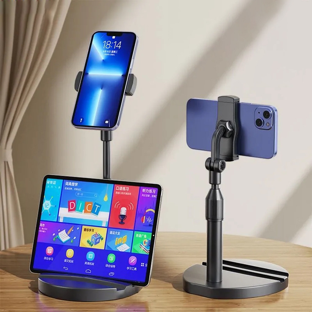 Jual Folding Desktop Phone Stand Holder HP Handphone Tablet Double Seat ...