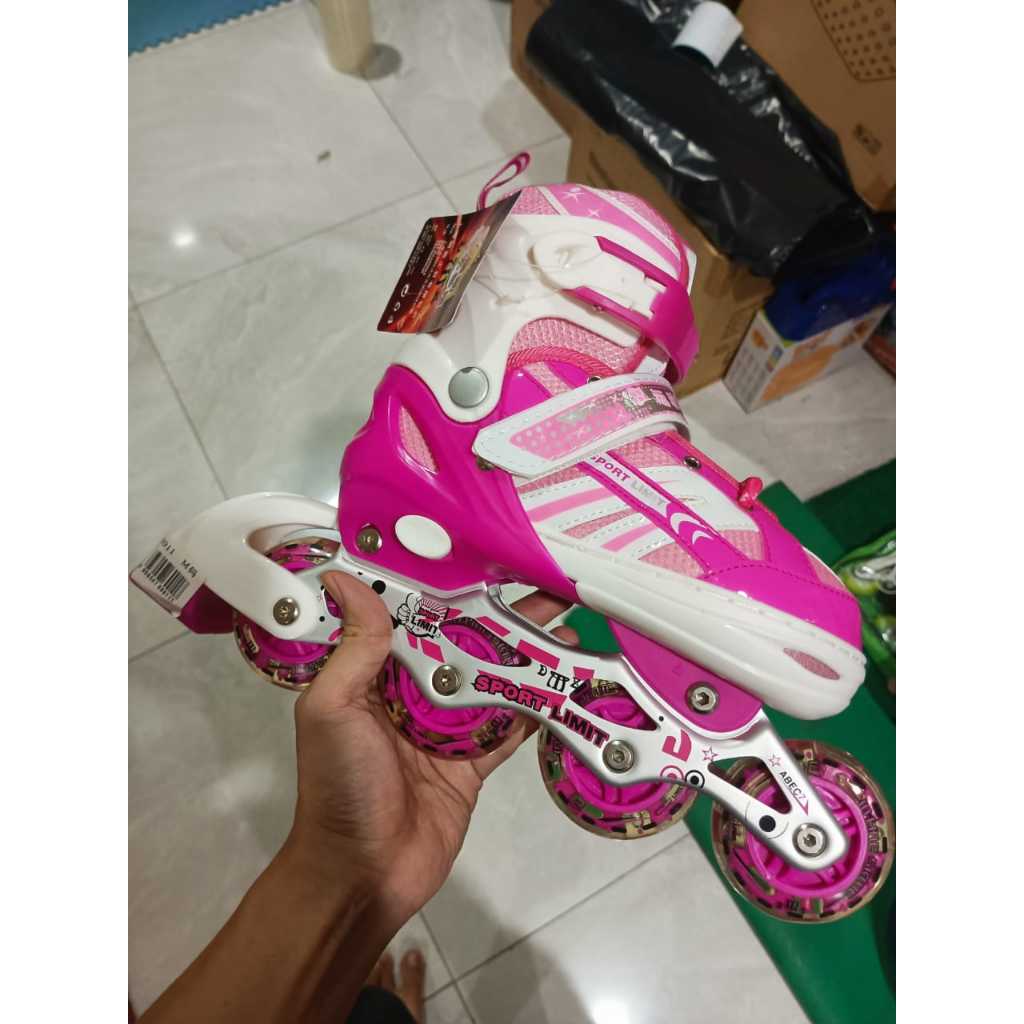 Jual Sepatu roda Sanoway Pink / Sepaturoda Sanoway / sepatu roda Murah ...