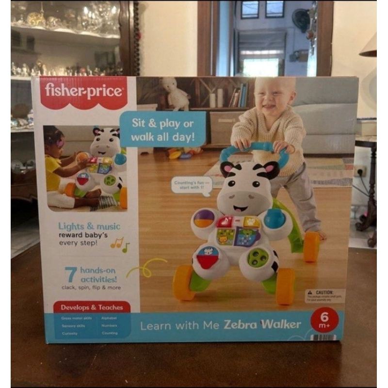 Jual fisher Price Zebra Walker | Shopee Indonesia