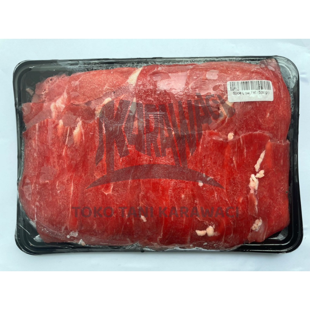 Jual Beef Slice Low Fat / Daging Sapi Slice Rendah Lemak @500gr ...