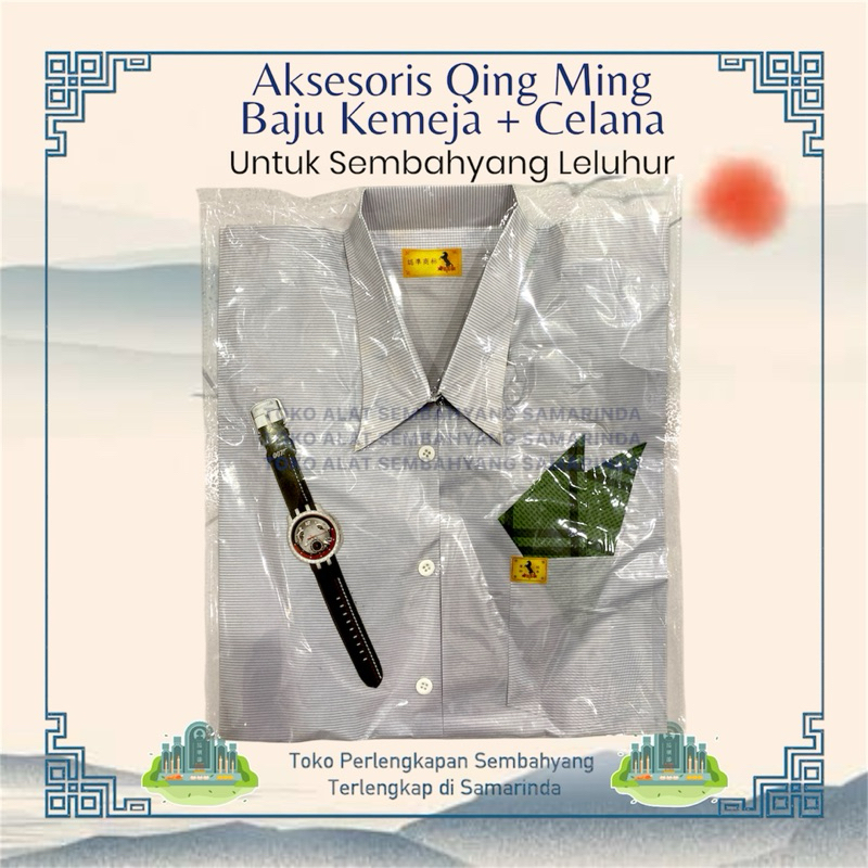 Jual Aksesoris Qing Ming Baju Celana Pria / Cheng Beng / Ceng Beng ...