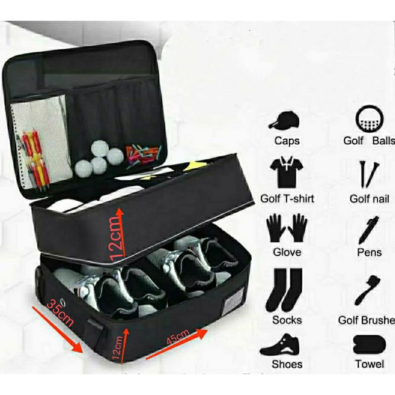 Jual tas sepatu olahraga golf tas jing-jng olah raga tas peralatan golf ...