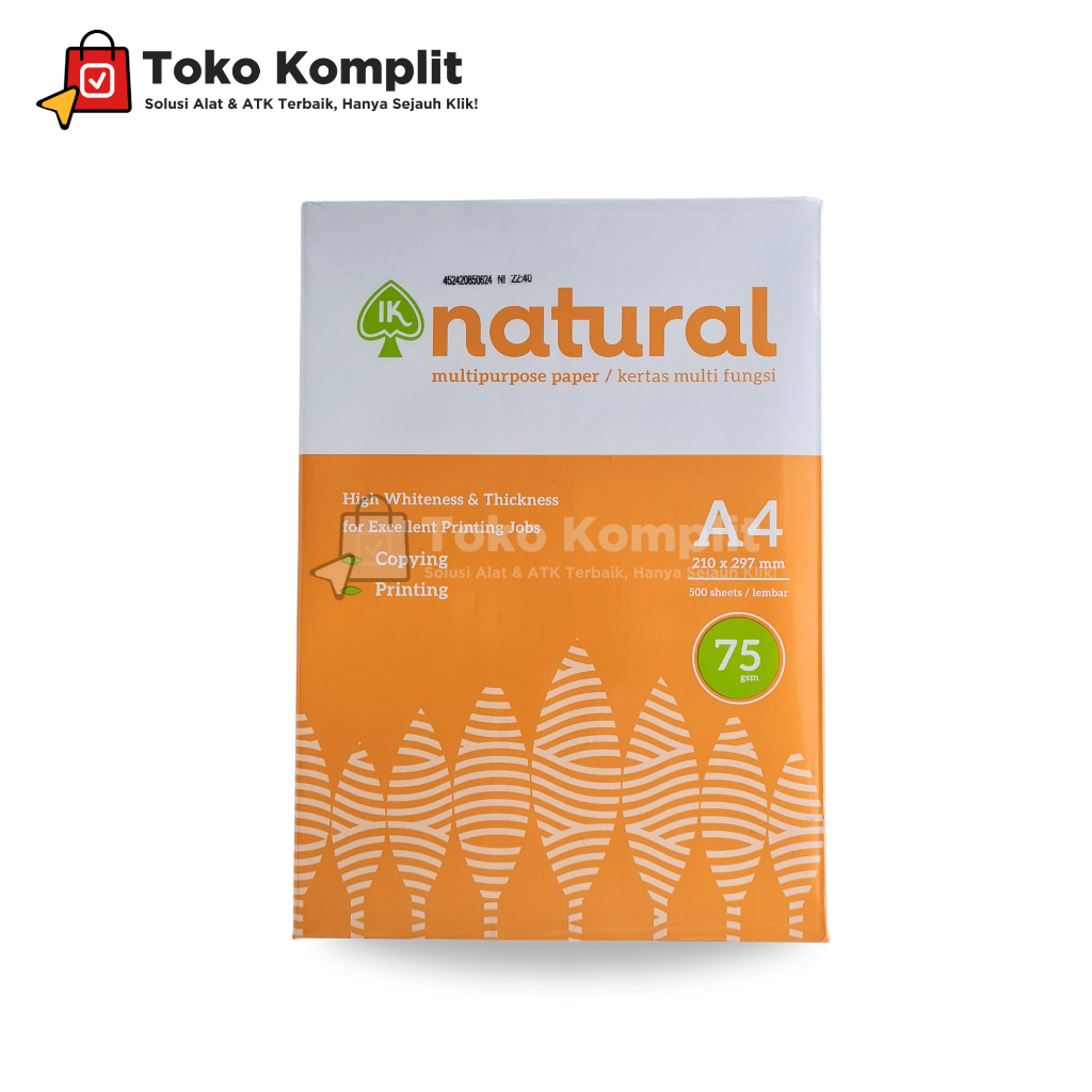 Jual Komplit - HVS Natural A4 75gr | Shopee Indonesia