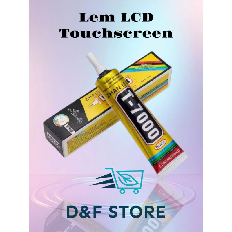 Jual Lem LCD Touchscreen T7000 15ml/50ml/110ml Liquid Glue Optical Hitam | Shopee Indonesia