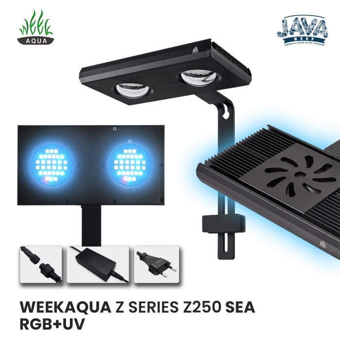 Jual Week Aqua Z250 Sea Z Full Spectrum & UV Marine Aquarium Lightning ...