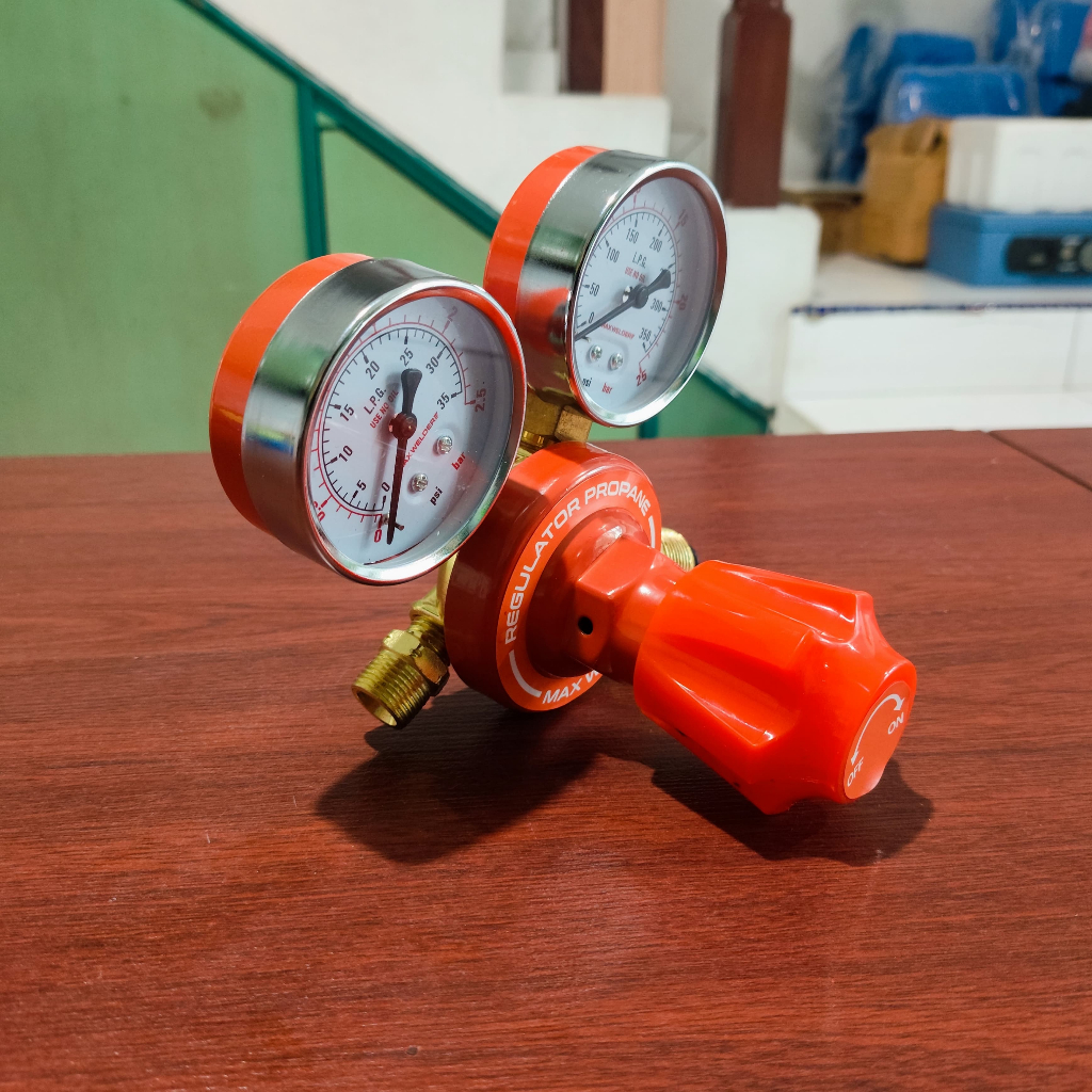 Jual Regulator LPG PROPANE Propane Regulator Regulator Las Propane Max Welder Yamato Regulator ...