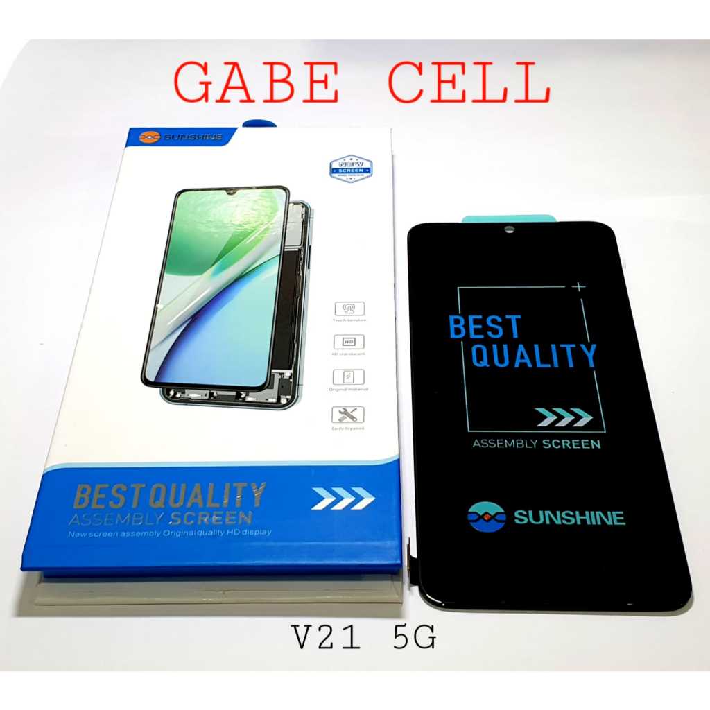 Jual LCD SUNSHINE VIVO V21 5G/S15E/V25 5G BLACK FULLSET TOUCHSCREEN ...