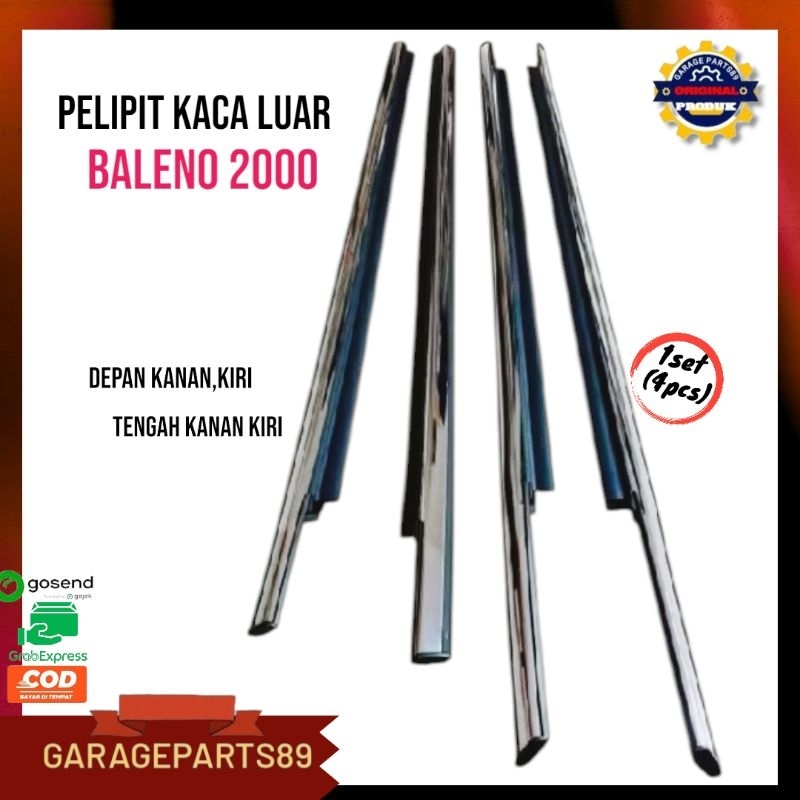 Jual Pelipit Kaca Luar Baleno 2000 Weather Strip | Shopee Indonesia
