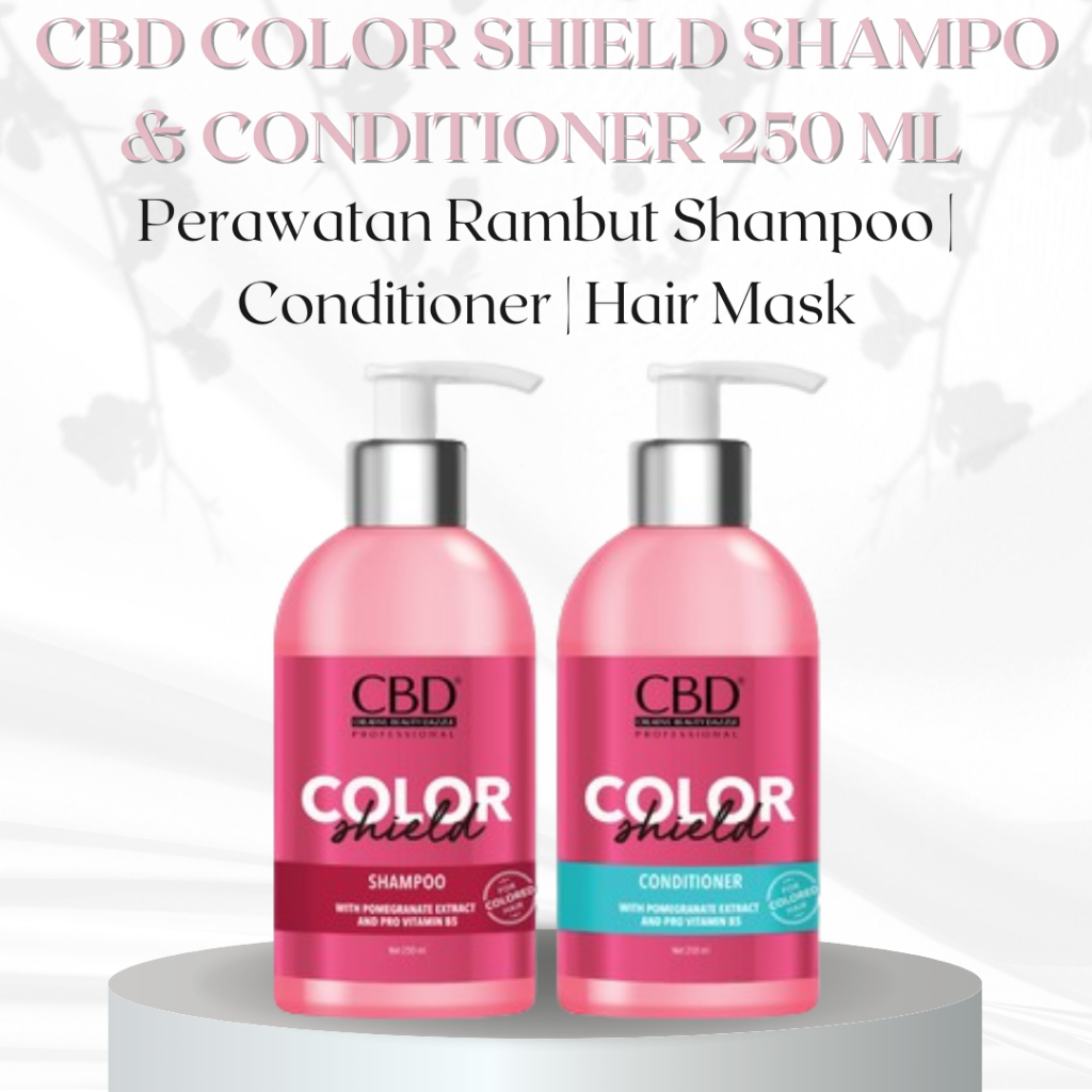 Jual CBD Color Shield Shampo & Conditioner 250 ml | Perawatan Rambut ...