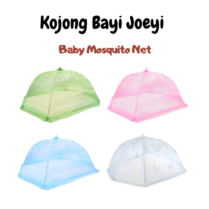 Jual Kojong Kelambu Bayi JOEYI 110x70x42 Jumbo Besar Kelambu Anti Nyamuk | Shopee Indonesia