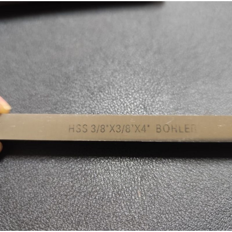 Jual Pahat Bubut Bohler Hss 3/8"x3/8"x4" Mata Pisau Bubut Besi Baja Hss ...