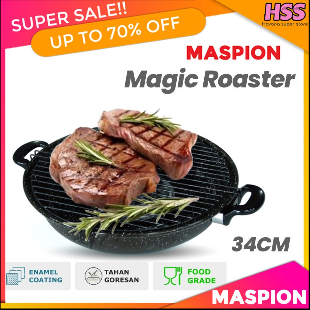 Jual Maspion Magic Roaster/Pemanggang Ayam 34cm | Shopee Indonesia