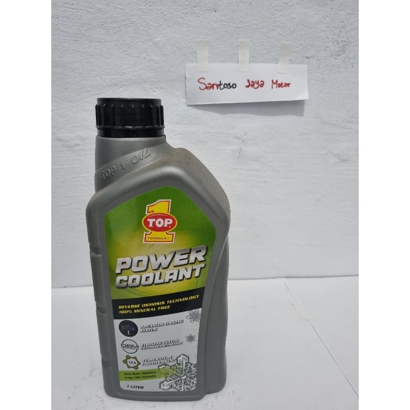 Jual Air Radiator Coolant Water Top 1 Power Coolant 1000 ML 1 L | Shopee Indonesia