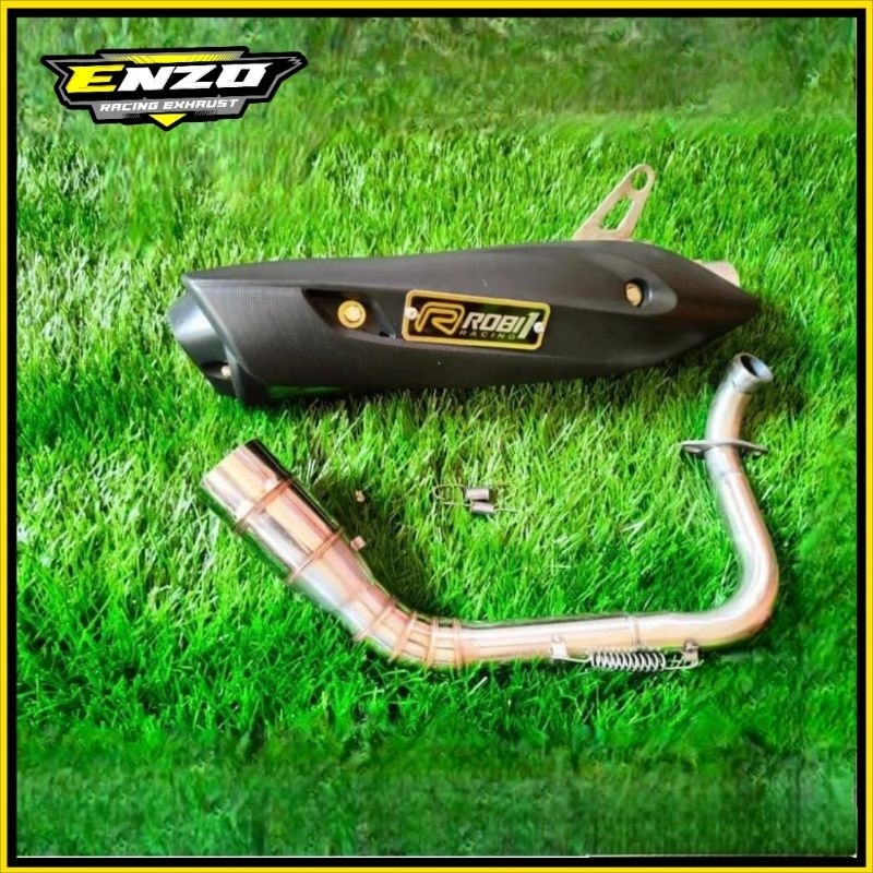 Jual KNALPOT STANDAR RACING ROB1 INLET 50 MM PNP NMAX AEROX PCX VARIO ...