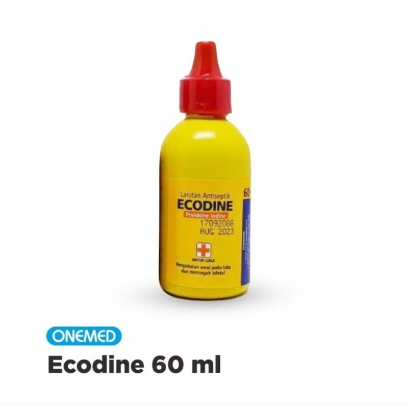 Jual ECODINE 60ml Onemed Povidone Iodine | Shopee Indonesia