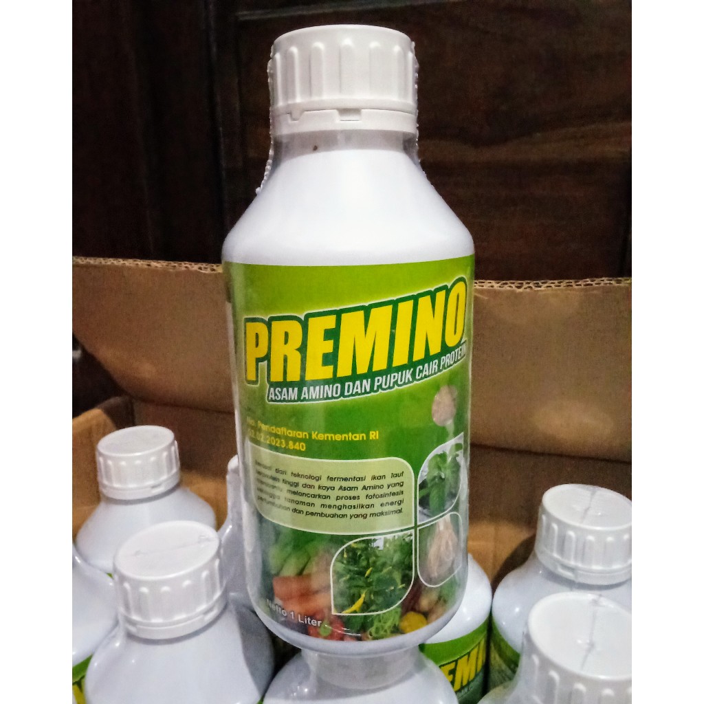 Jual PREMINO 1 Liter Pupuk cair Asam Amino Anti Stres Tanaman | Shopee ...