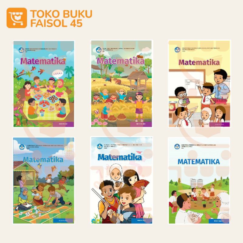 Jual Buku Matematika SD MI - Kelas 1 2 3 4 5 6 - Pusat Perbukuan - Buku Kementerian - Buku Siswa ...