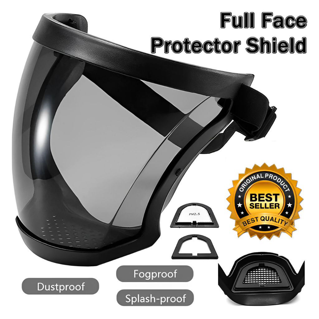 Jual pelindung wajah untuk kerja - safety face shield - kaca mata las ...