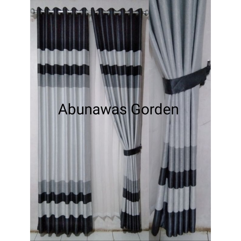 Jual Gorden Jendela Gorden Minimalis Rainbow Gordeng Pintu Gorden Tirai ...