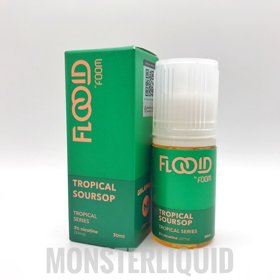 Jual SALT FOOM TROPICAL SOURSOP BY FLOOID FOOM LAB 30MG 30ML | Shopee ...