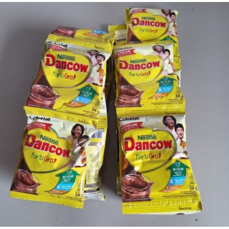 Jual Dancow Fortigrow rasa Coklat 38 gram Harga Rencengan isi 10pcs Exp ...