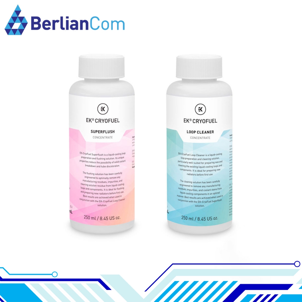 Jual EKWB EK CryoFuel Loop Cleaner + Superflush (Concentrate 250mL ...