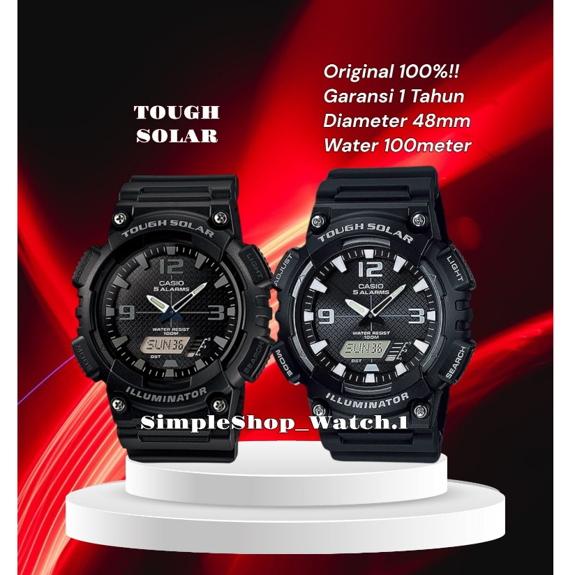 Jual Original 100%!! CASIO AQ-S810W-1AVDF AQ-S810W-1A2VDF Jam Tangan Pria Solar AQS810W Garansi ...
