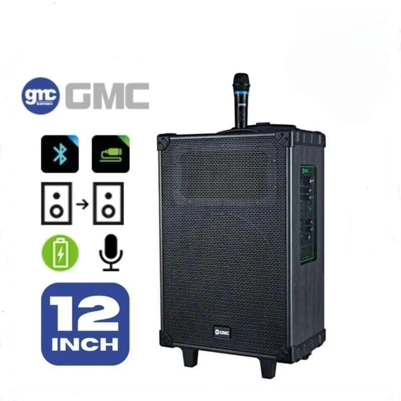 Jual SPEAKER GMC 883 M BLUETOOTH 12" + 1 MIC SPEAKER MULTIMEDIA GMC 883 ...