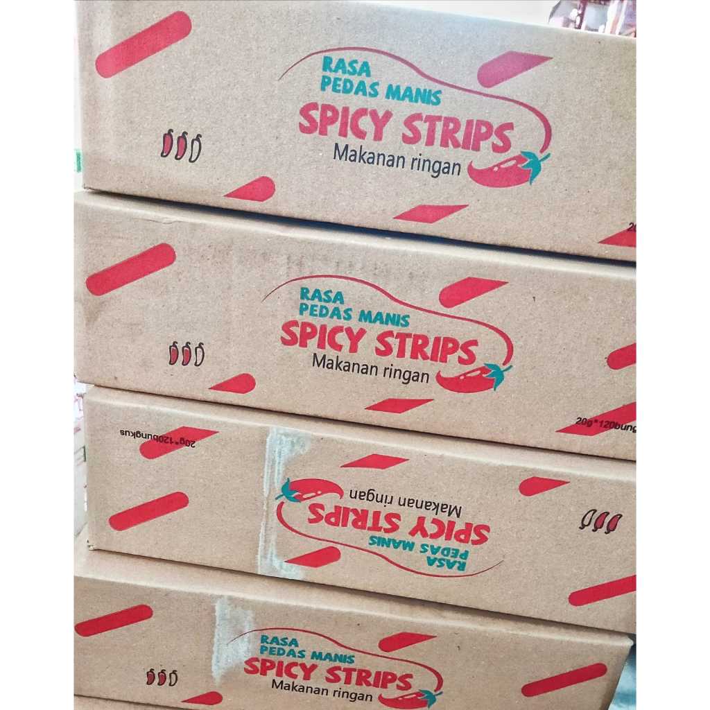 Jual Ratu Pedas Spicy Strips Dendeng Pedas Manis/Stik Pedas Manis - 1 ...