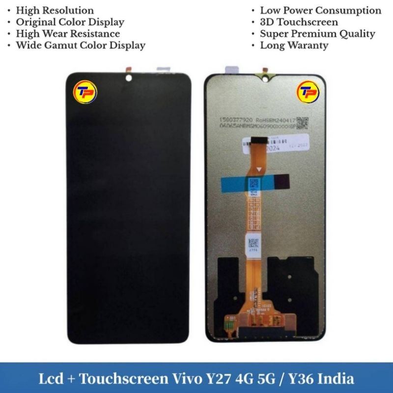 Jual Lcd + Touchscreen Vivo Y27 4G 5G / Y36 India | Shopee Indonesia