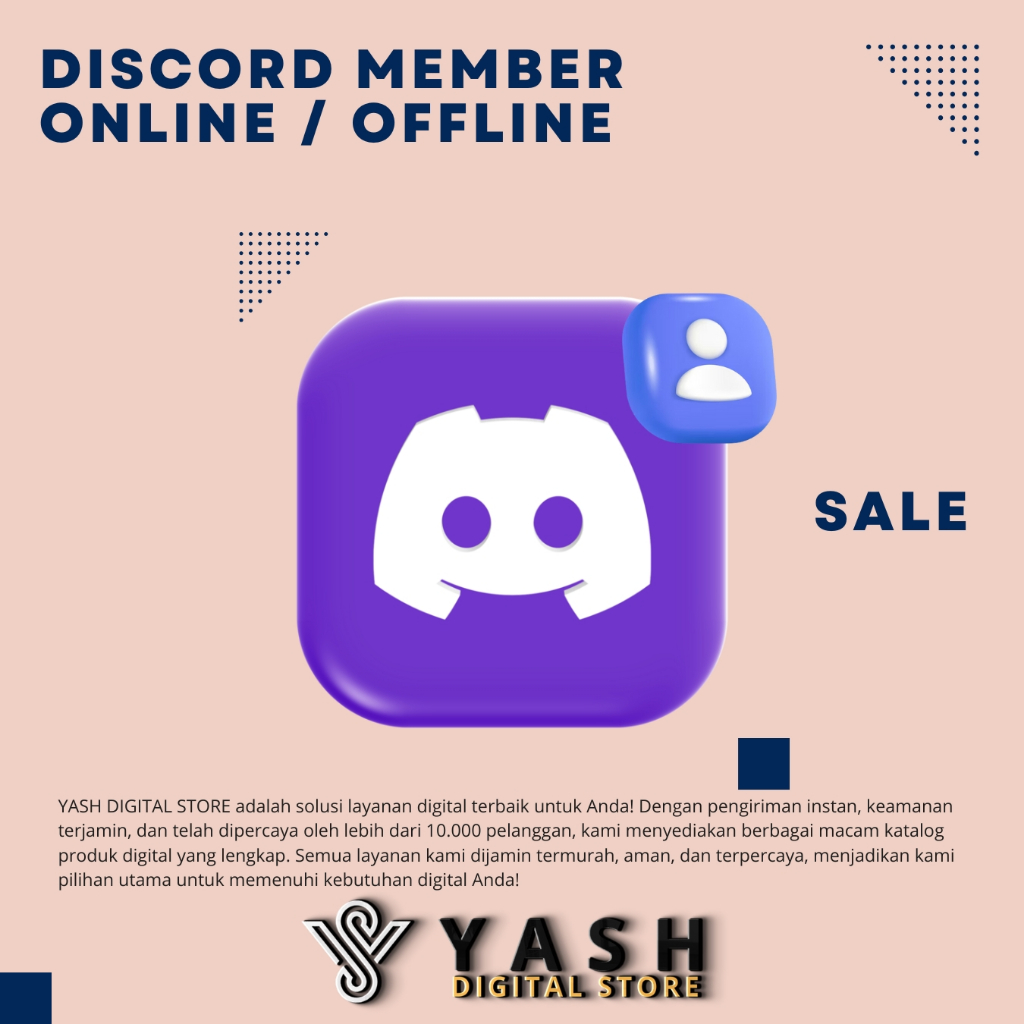 Jual JASA TAMBAH MEMBER DISCORD FULL GARANSI HIGH QUALITY PAKE AVATAR ...