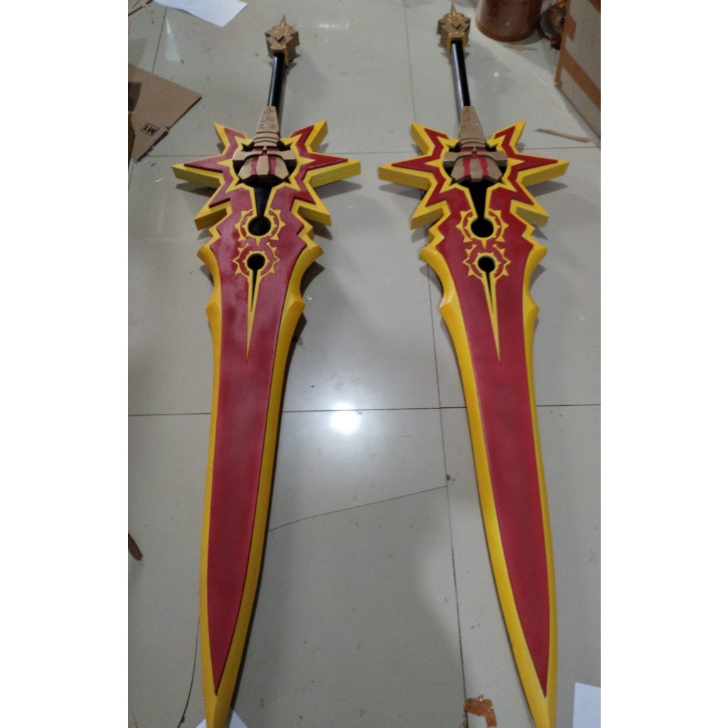 Jual Mavuika Weapon Claymore - Thousand blazing Suns genshin impact ...