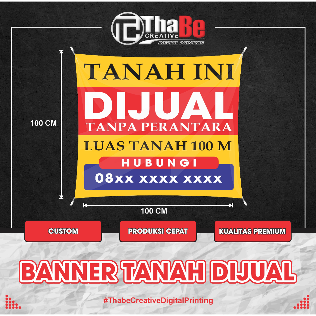 Jual SPANDUK / BANNER TANAH DIJUAL | Shopee Indonesia