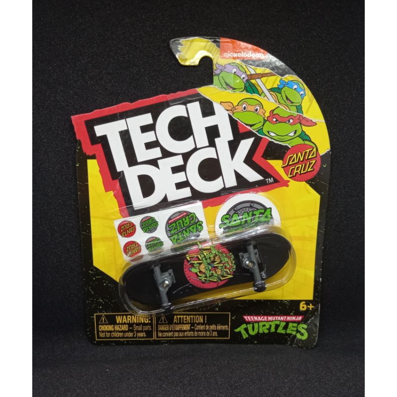 Jual Tech Deck Fingerboard - TMNT - Santa Cruz Teenage Mutant Ninja ...