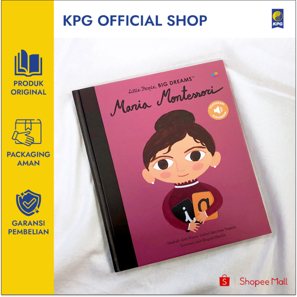 Jual KPG - Little People Big Dreams: Maria Montessori (Maria Isabel ...