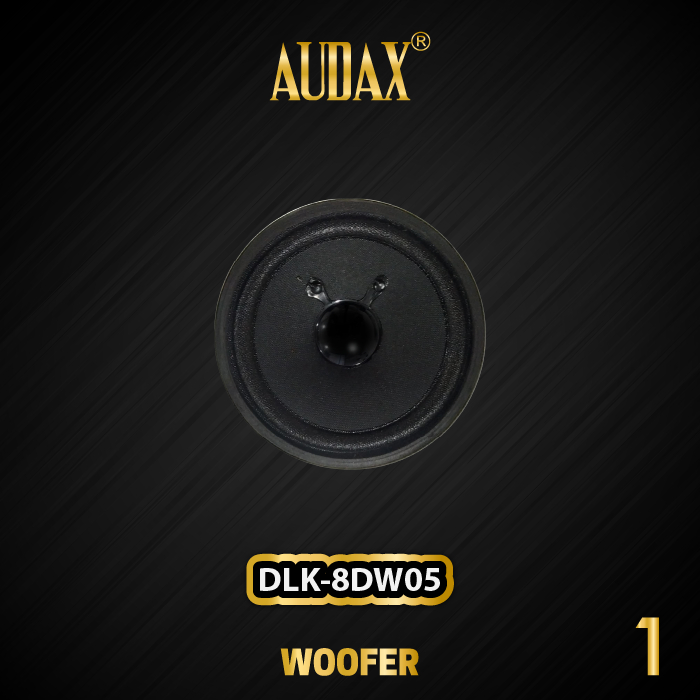 Jual Audax - DLK Speaker Pasif 3 inch DLK-8DW05 Woofer | Shopee Indonesia