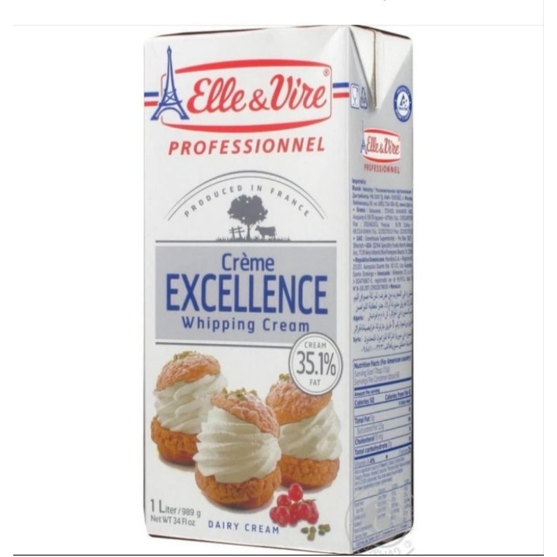 Jual Elle Whipping / Cooking Cream 1L ED Okt 2025 | Shopee Indonesia