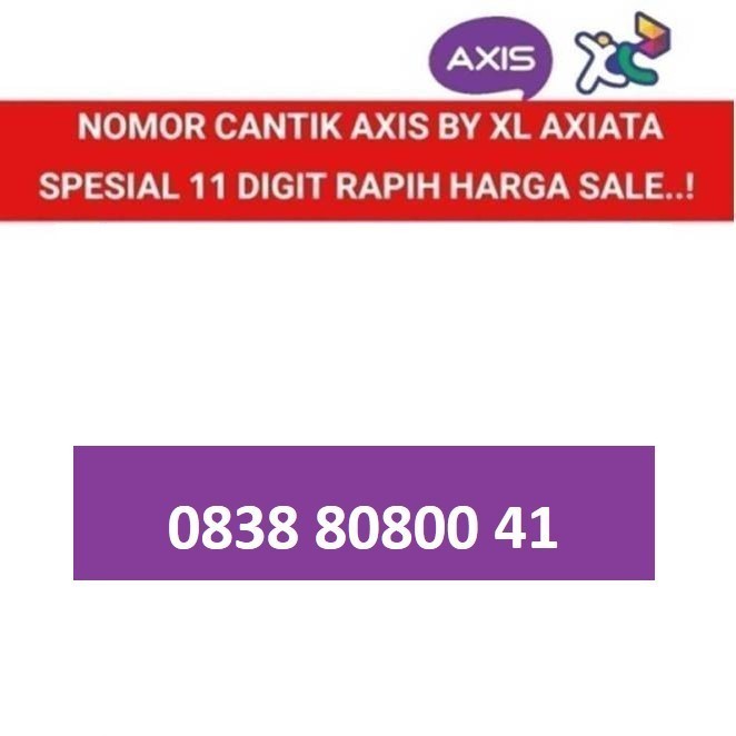 Jual nomer cantik Axis by XL axiata spesial 11 digit nomor kartu ...