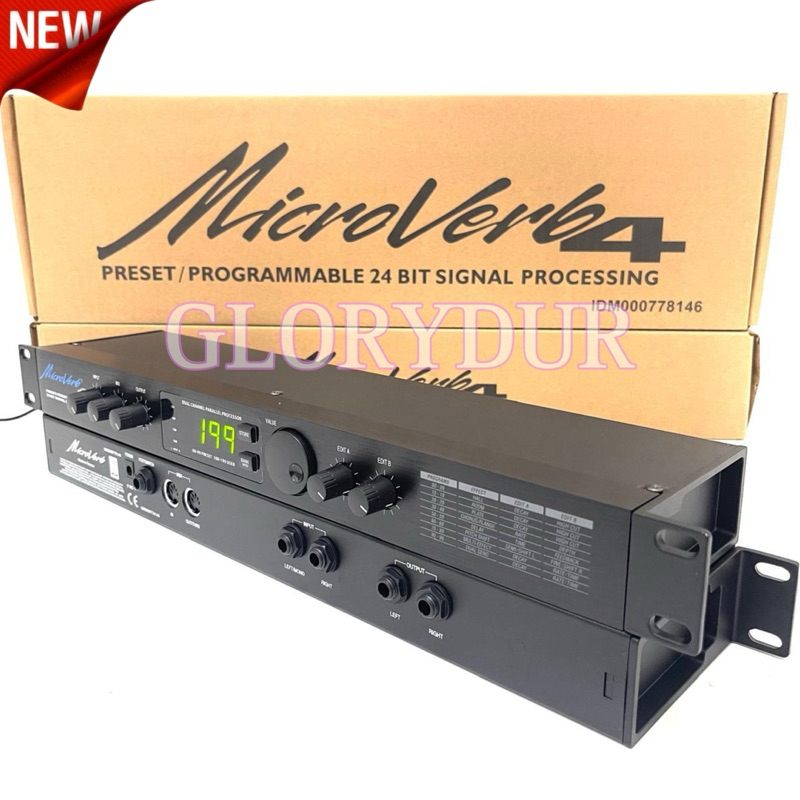 Jual EFFECT VOCAL MICROVERB 4 ALESIS TAIWAN KUPING BESI MICROVERB4 ...