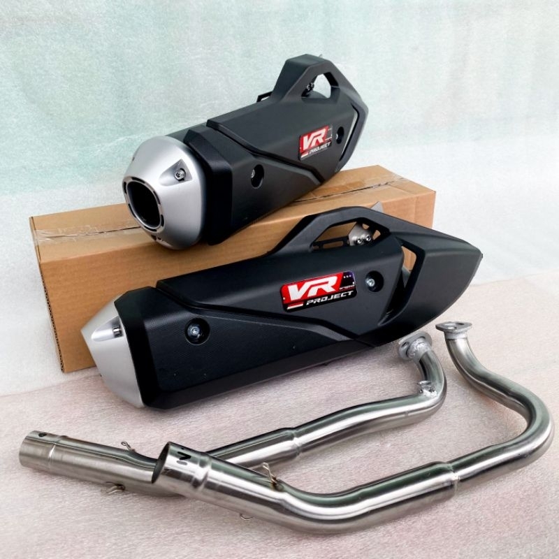 Jual TERBARU !!! Knalpot Original (VR PROJECT)standar racing Model PCX ...