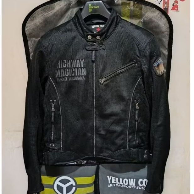 Jual Jaket yellow corn yb-3101 black | Shopee Indonesia