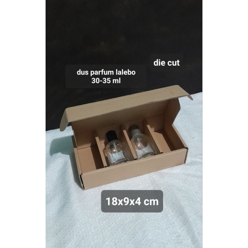 Jual Kardus/boxdiecut/kotak,parfum lalebo 18x9x4 cm partisi kotak 4 ...