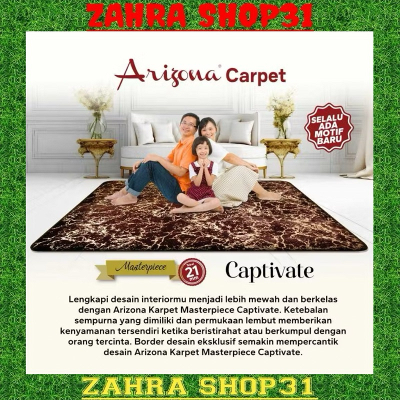 Jual Karpet Masterpiece Captivate Karpet Busa Malaysia Elegan All Size ...